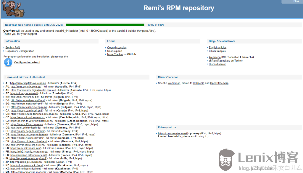 Alibaba Cloud Linux 3 yum 安装 PHP8.1 | Lenix Blog